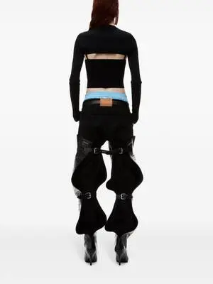 Alexander Wang Ribbed Knit Two-piece Set