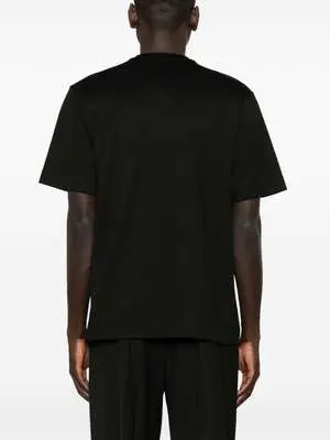 Fendi Logo-print Cotton T-shirt - Black