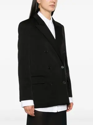 JOSEPH Ottoman Knitted Double-breasted Blazer