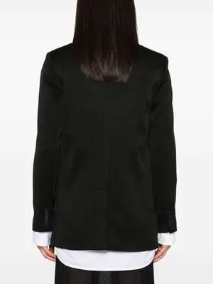 JOSEPH Ottoman Knitted Double-breasted Blazer