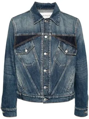 Alexander Mcqueen Spread Collar Jackets For Men