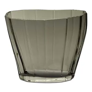 ORREFORS Reed Vase, Moss Low - Green