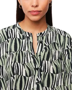 Whistles Checkerboard Tiger Print Dress