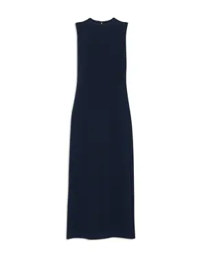Whistles Erin Texture Midi Dress