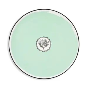 VISTA ALEGRE Herbariae Christian Lacroix Charger Plate - Green