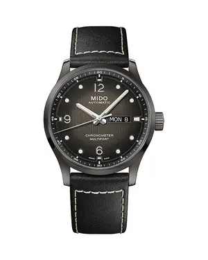 MIDO Multifort M Chronometer Watch - Gray/black