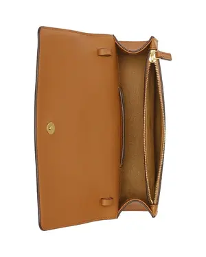Mcm Aren Visetos Crossbody - Cognac