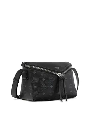 Mcm Diamond Visetos Small Shoulder Bag