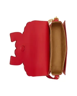Mcm Himmel Maxi Honors Small Leather Crossbody - Candy Red