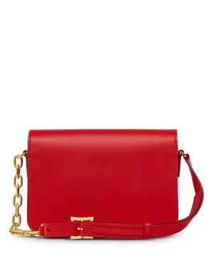 Mcm Himmel Maxi Honors Small Leather Crossbody - Candy Red