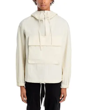 Helmut Lang Gusset Half Zip Hooded Jacket