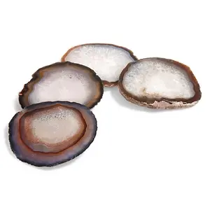 ANNA NEW YORK Pedra Gemstone Coasters, Set Of 4