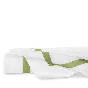 SFERRA Estate Flat Sheet, Twin - White/apple