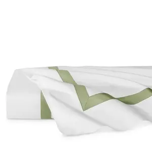 SFERRA Estate Flat Sheet, Twin White/willow