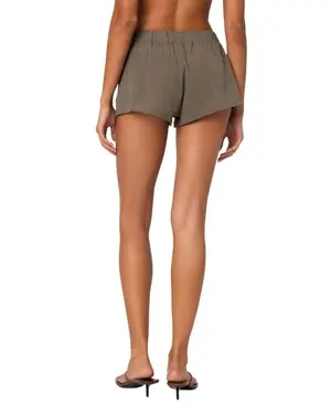EDIKTED Harleigh Linen Look Shorts