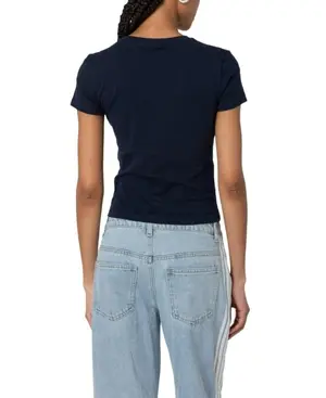 EDIKTED Tied Up Tee - Navy