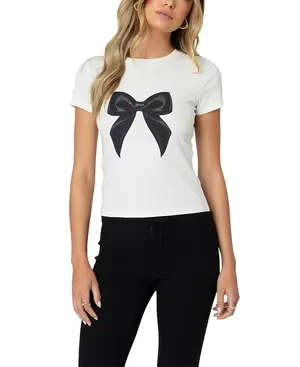 EDIKTED Tied Up Tee - White