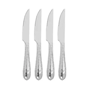 Michael Aram Molten Steak Knives, Set Of 4 - Silver