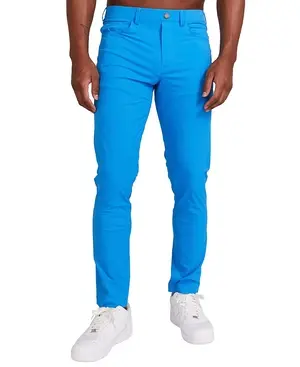 REDVANLY Kent Pull-on Trousers - Ibiza Blue