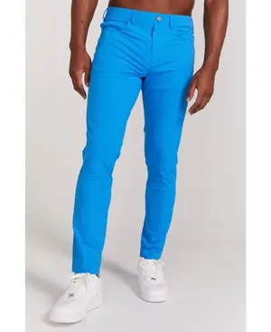 REDVANLY Kent Pull-on Trousers - Ibiza Blue