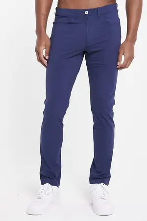 Redvanly Button Detailed Pants For Men