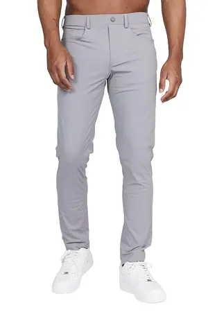 REDVANLY Kent Pull-on Trousers - Shadow
