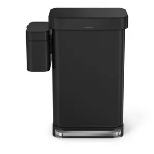 SIMPLEHUMAN 4 Liter Compost Caddy - Black
