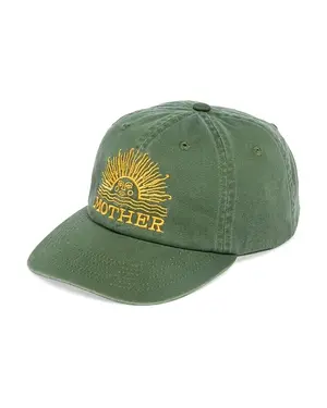 MOTHER Hats Off Baseball Cap Green/yellow