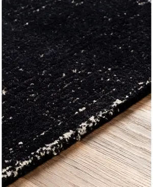 SURYA Messina 7567 Area Rug, 5' X 7'6 - Black