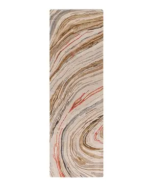 SURYA Kavita 23252 Runner Area Rug, 2'6 X 8 - Cocoa