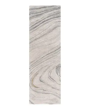 SURYA Kavita 23252 Runner Area Rug, 2'6 X 8 - Silver