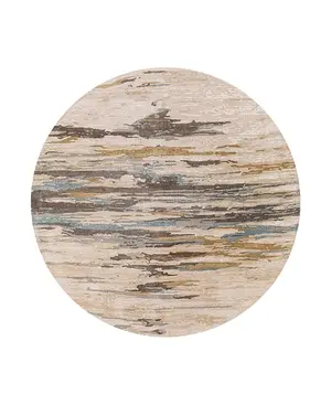 SURYA Kavita 20744 Round Area Rug, 8' X 8 - Beige