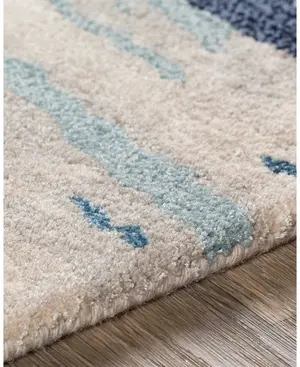 SURYA Kavita 29212 Round Area Rug, 6' X 6