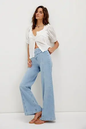 Free People We The Free Libre Wide-leg Jeans - Palermo