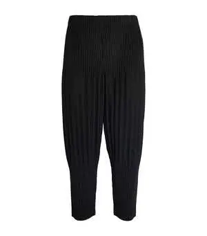Issey Miyake Pleated Tapered Trousers