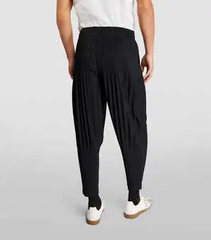 Issey Miyake Pleated Tapered Trousers