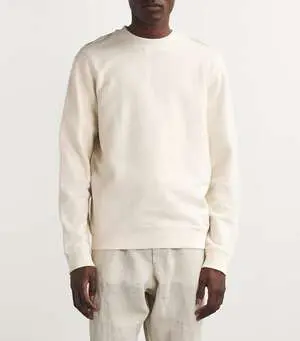 Sunspel Loopback Sweatshirt - Neutral