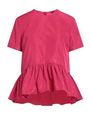 MSGM MSGM Taffeta Top Magenta