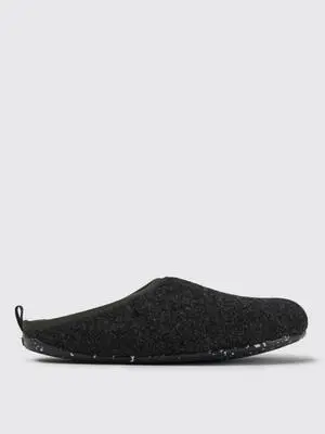 Camper Wabi Wool Sabots - Grey