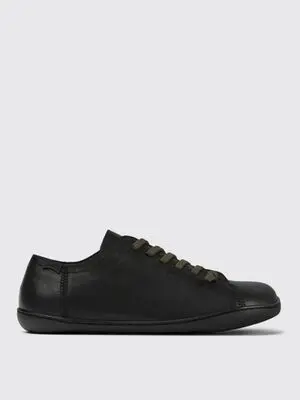 Camper Lace-up Leather Sneakers - Black