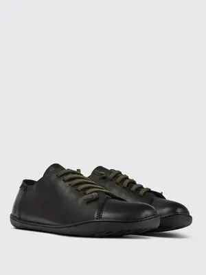 Camper Lace-up Leather Sneakers - Black