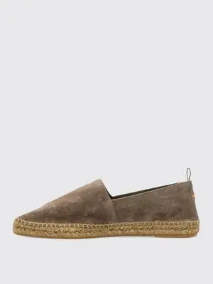 CastaÑer Suede Espadrille - Grey