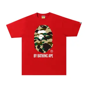 A BATHING APE 1st Camo Bathing Ape T-shirt - Red
