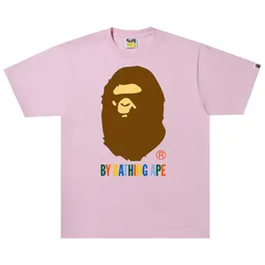 A BATHING APE Colors Bathing Ape Tee - Pink