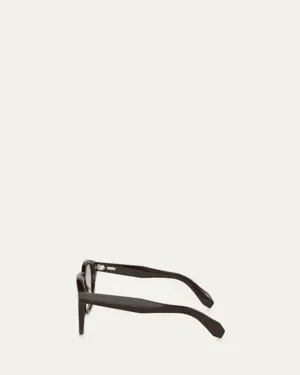 Oliver Spencer Keyhole Round Eyeglasses