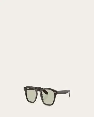Oliver Spencer Keyhole Round Eyeglasses
