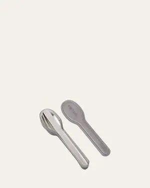 Prada X Black %2b Blum Stainless Steel Travel Utensils