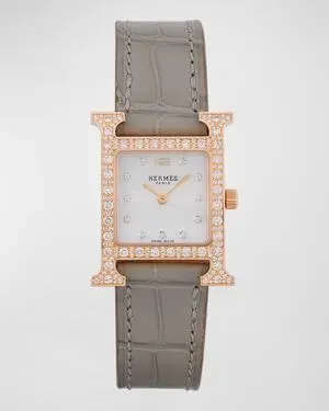 Hermès Hermès Heure H Watch - Rose Gold