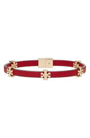 Tory Burch Icon Bio Bracelet Tory Gold /ruby