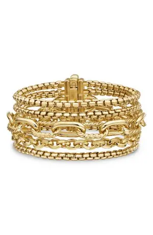David Yurman Multirow Chain Bracelet